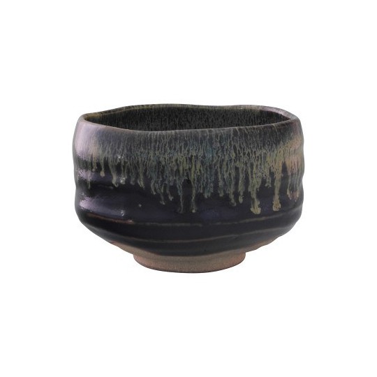 Matcha theekom Chairo Kokushoku Chawan Japan | Zen.nl